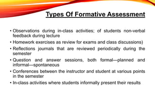 Basics of assessment | PPTX