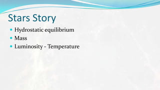 Basics Of Astrophysics | PPTX