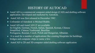 Basics of autocad | PPTX