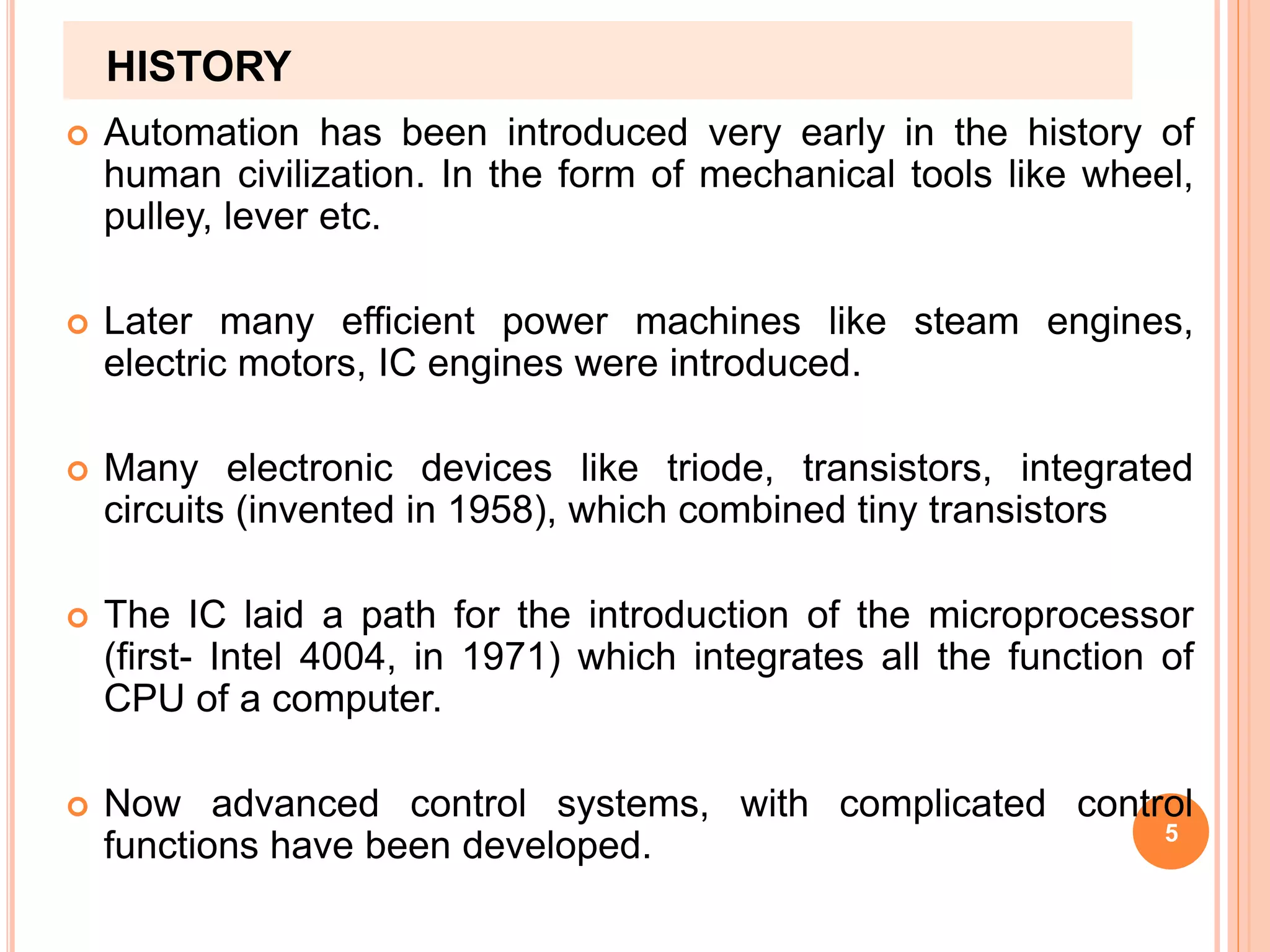 Basics of automation | PPTX