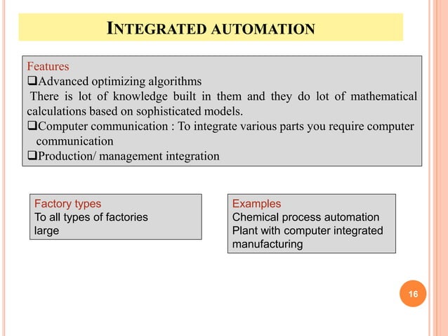 Basics of automation | PPTX | Robotics | Technology & Computing