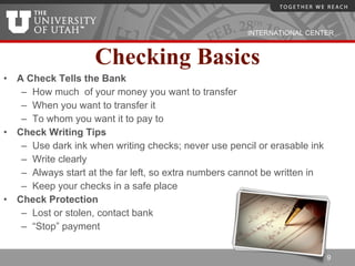 Basics of Banking in the U.S. | PPT
