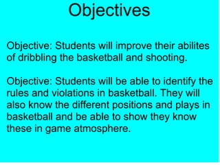 Basics of basketball | PDF | Basketball | Sports