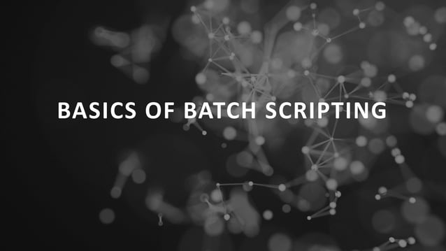 Basics of Batch Scripting.pdf