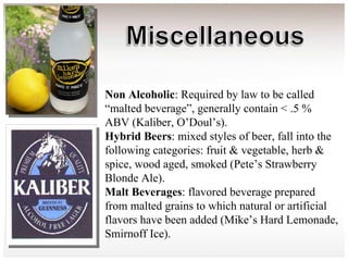 Basics of Beer | PPT