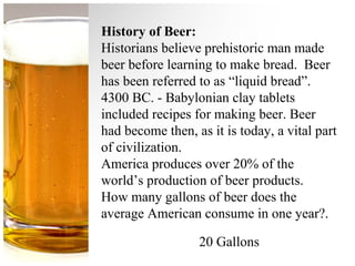 Basics of Beer | PPT