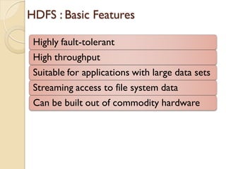 Basics of big data analytics hadoop | PPT