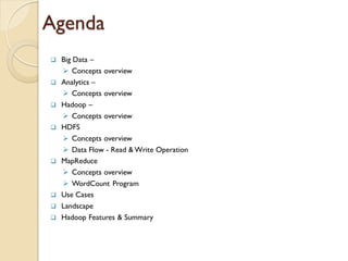 Basics of big data analytics hadoop | PDF