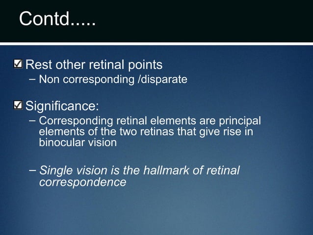 Basics of binocular vision | PPT