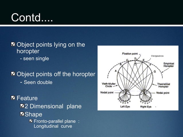 Basics of binocular vision | PPT