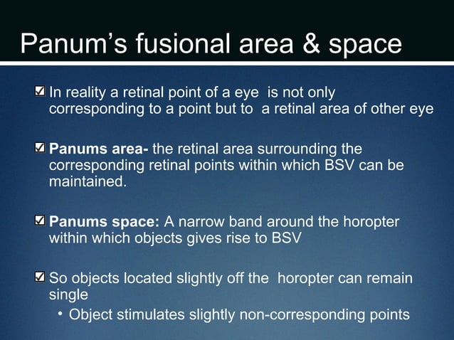 Basics of binocular vision | PPT