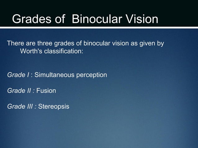 Basics of binocular vision | PPT