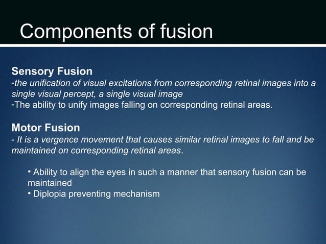 Basics of binocular vision | PPT