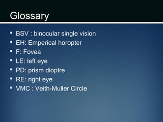Basics of binocular vision | PPT