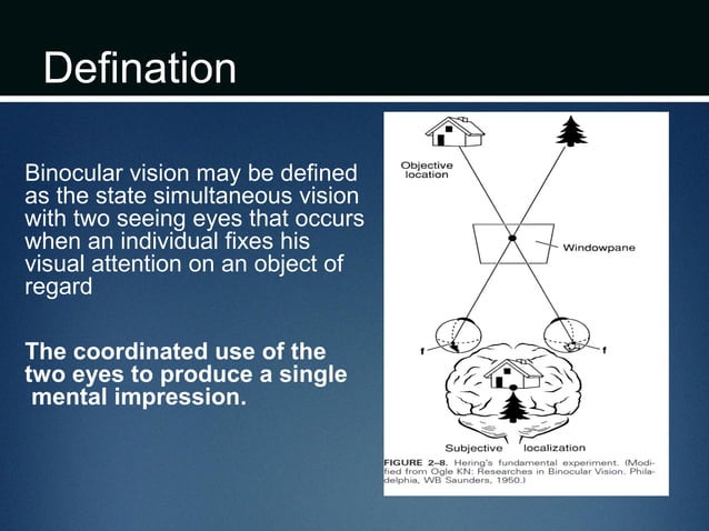 Basics of binocular vision | PPT
