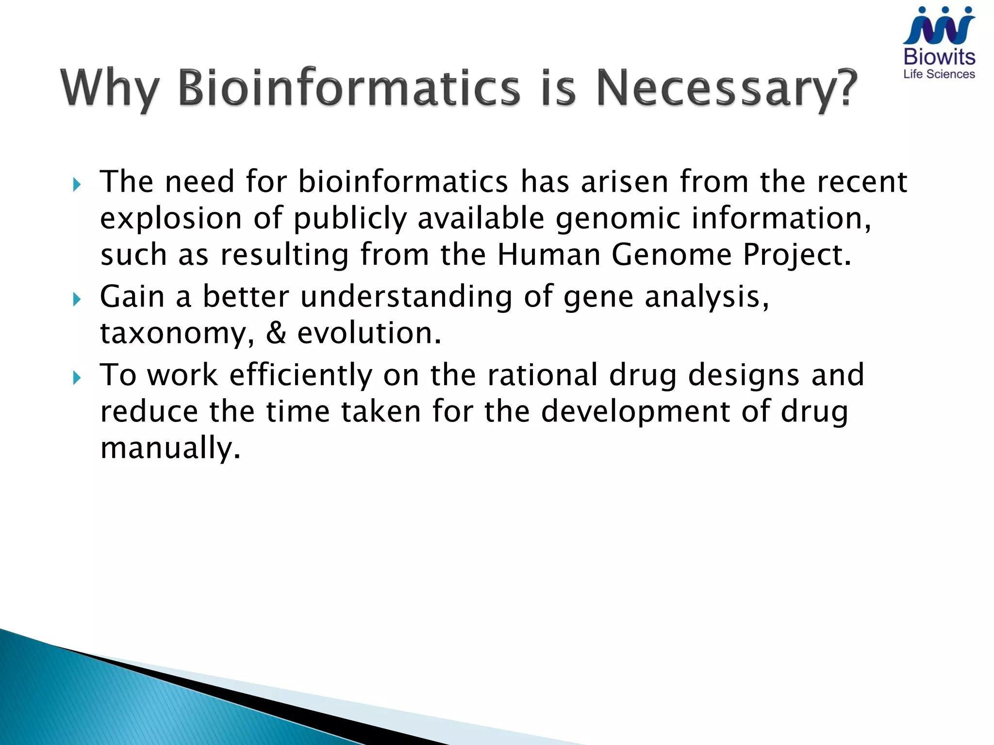 Basics Of Bioinformatics Ppt