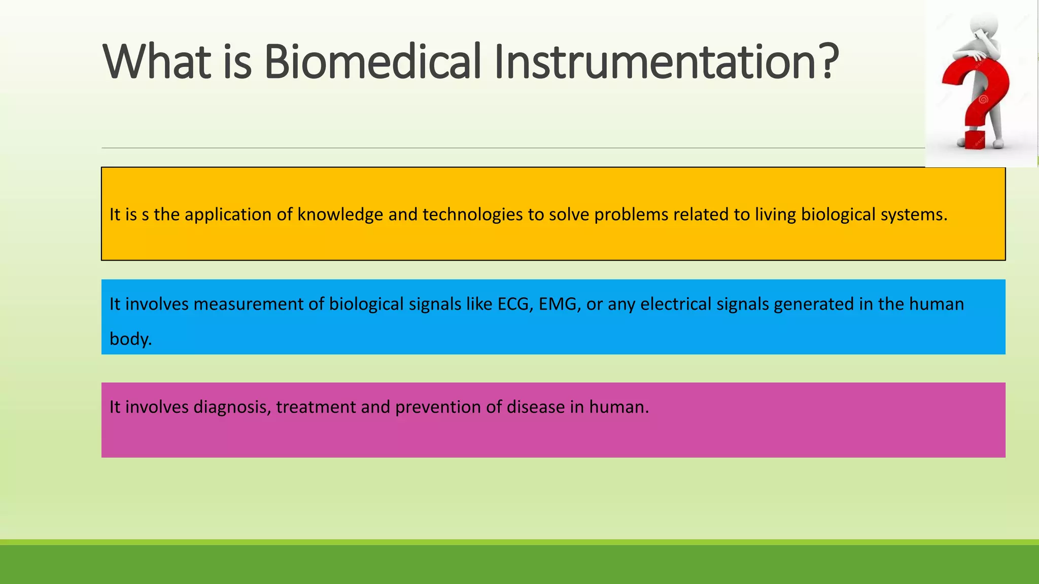 BASICS OF BIOMEDICAL INSTRUMENTATION | PDF