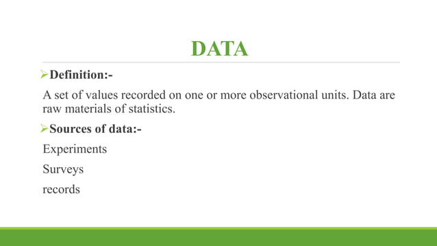 Basics of biostatistic | PPTX | Science