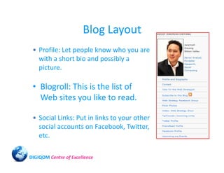 Basics of Blogging | PDF | Internet | Computing
