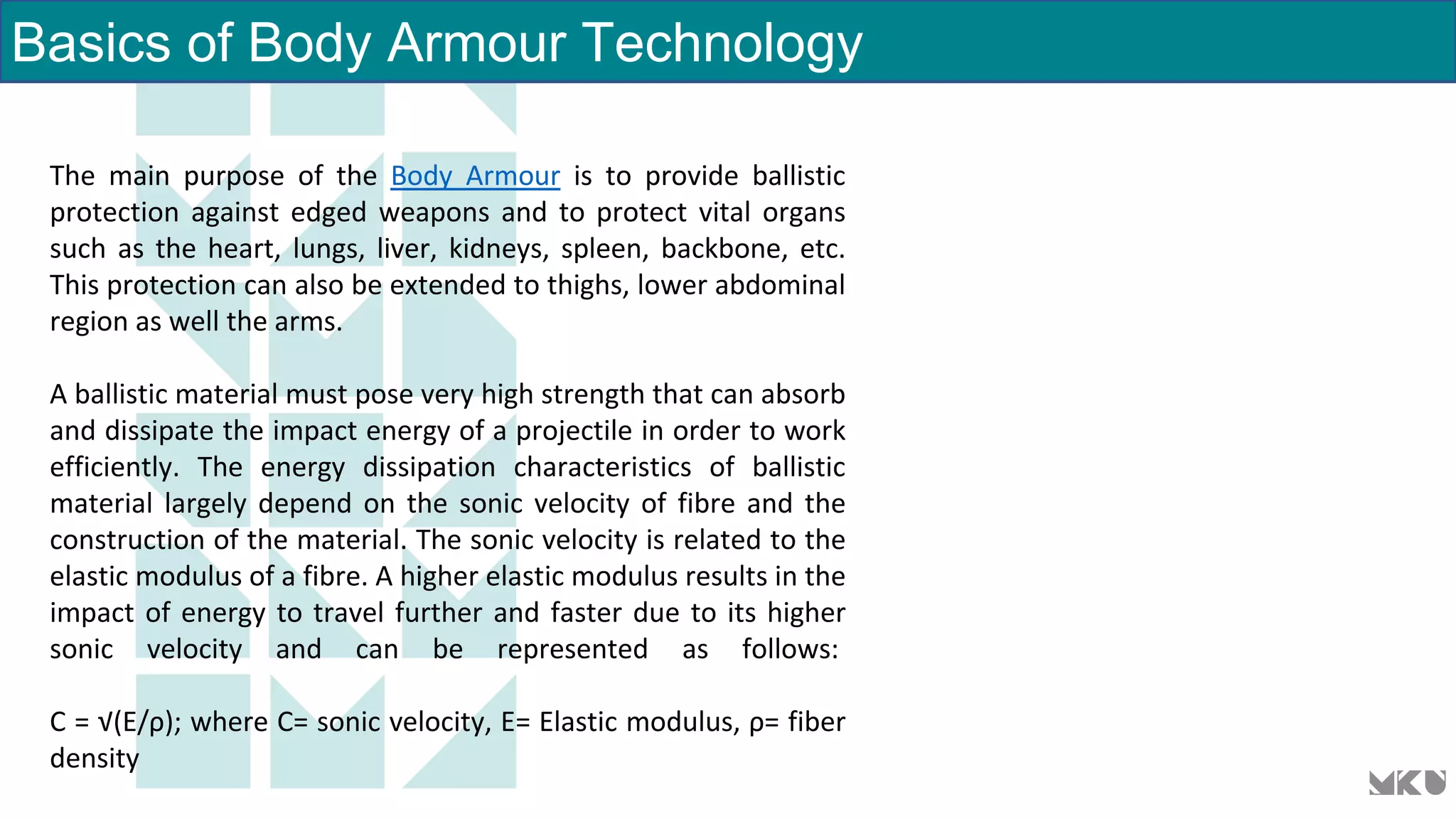 Basics of Body Armour Technology.pdf