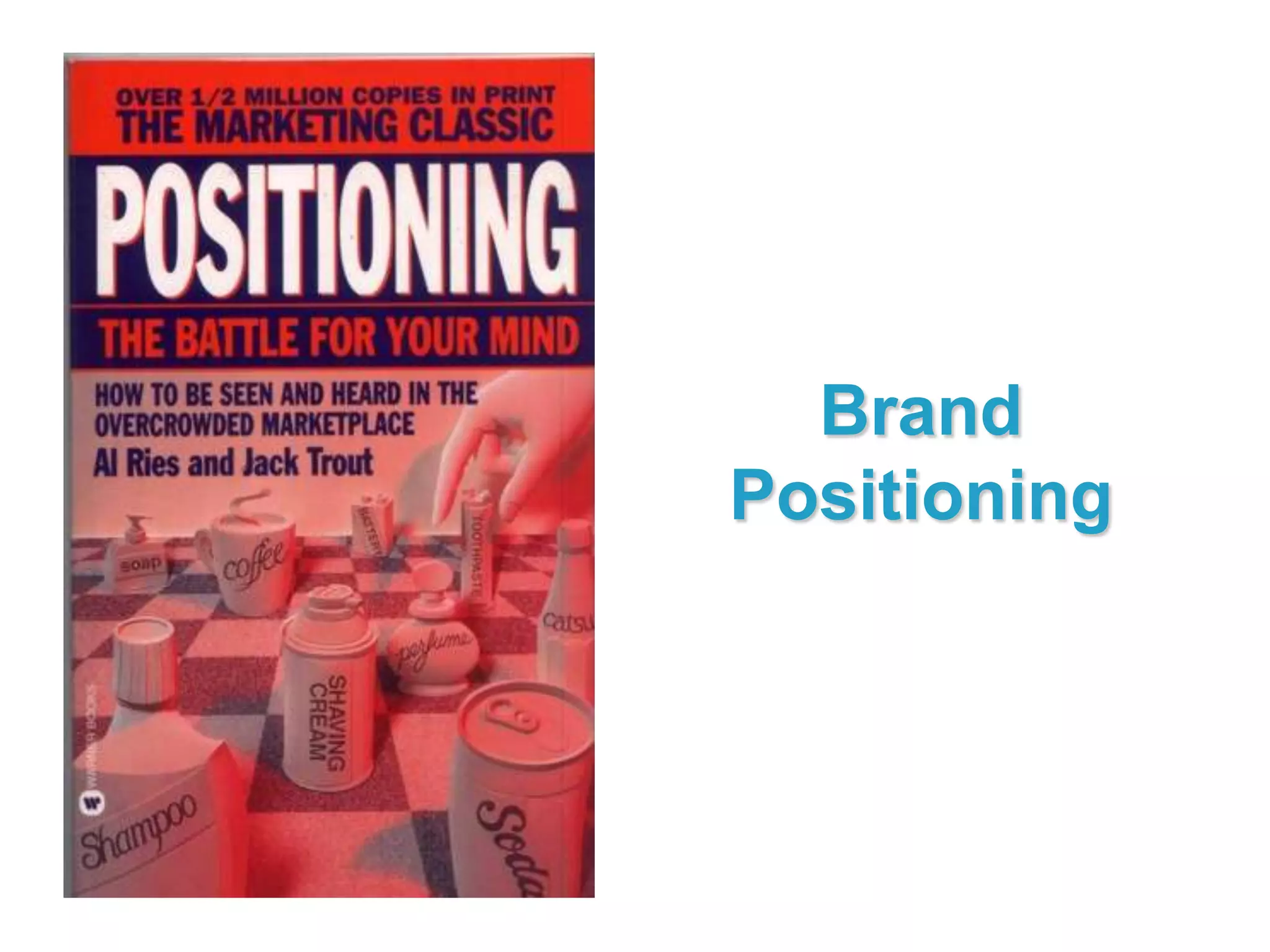 Basics of brand positioning | PPT