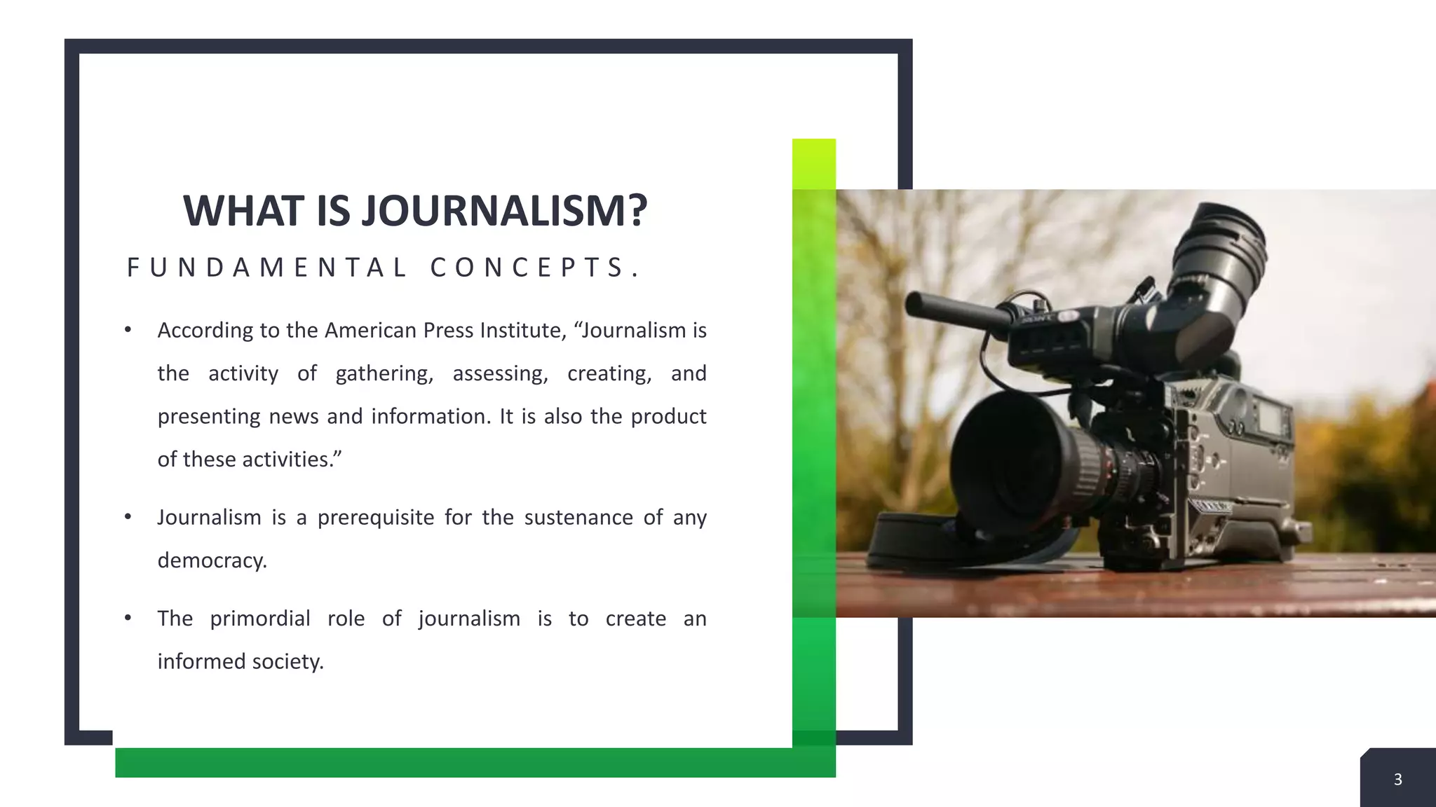 Basics of Broadcast Journalism | PPTX
