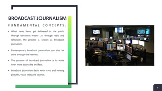 Basics of Broadcast Journalism | PPTX