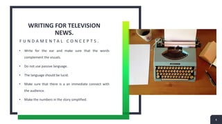 Basics of Broadcast Journalism | PPTX