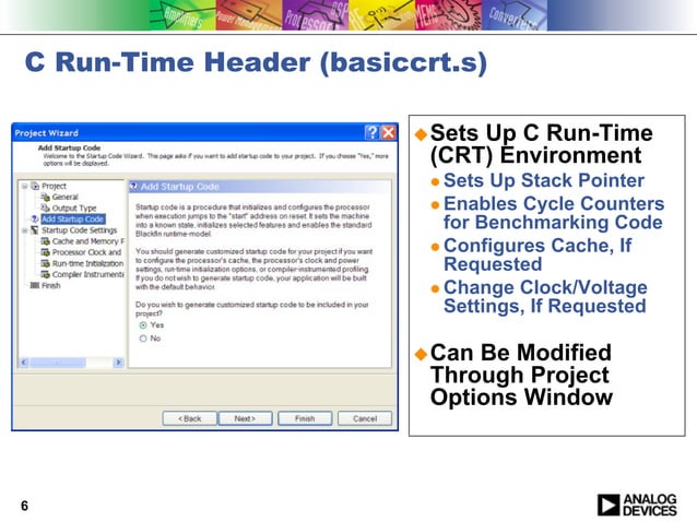 Basics of building a blackfin application | PPT