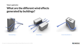 Basics of building aerodynamics & their effects on pedestrian comfort | PPT