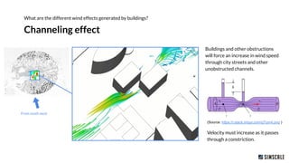 Basics of building aerodynamics & their effects on pedestrian comfort | PPT