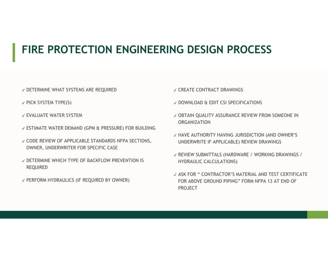 Basics of building fire protection design | PPT