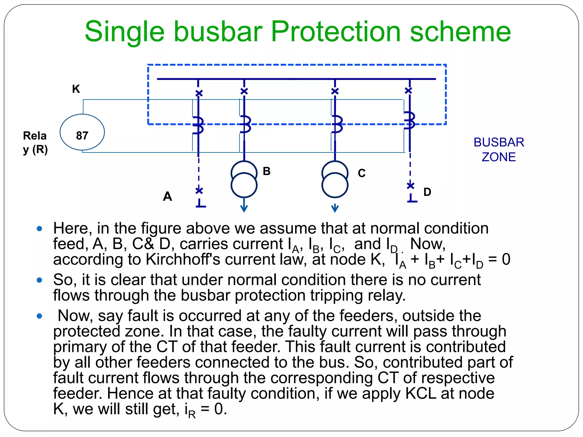 basics of busbar and lbb protection | PPTX