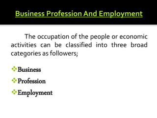 Basics of business | PPTX