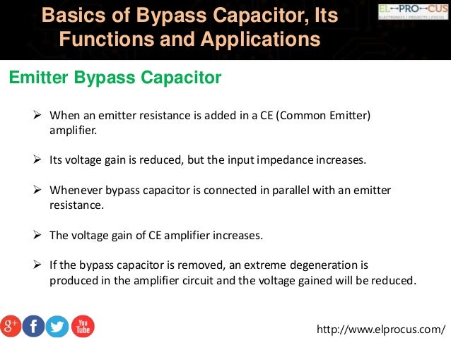 Basics Of Bypass Capacitor Its Functions And Applications