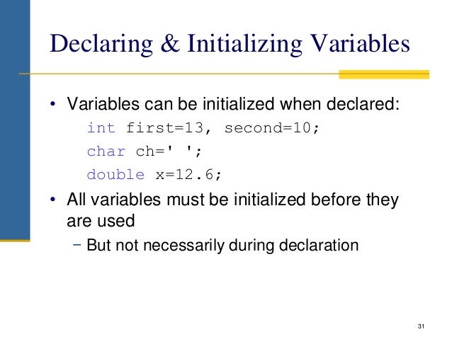 Basics of c++ Programming Language Basics of c++ Programming Language