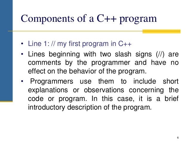 Basics of c++ Programming Language