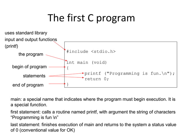 Basics of c | PPT