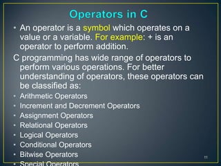 M.Florence Dayana / Basics of C Language | PPT