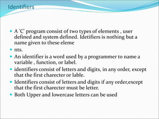 Basics of c | PPT