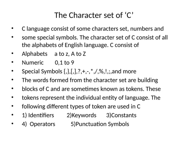 Introduction of Basics of c programming.pptx