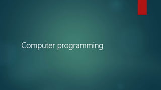 Basics of c Nisarg Patel | PPTX