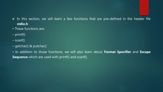 Basics of c Nisarg Patel | PPT