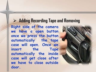 Basics of Production Camera and Camera Operations | PPTX