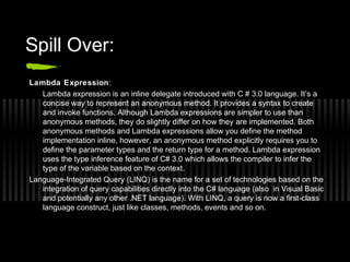 Basics of c# by sabir | PPT