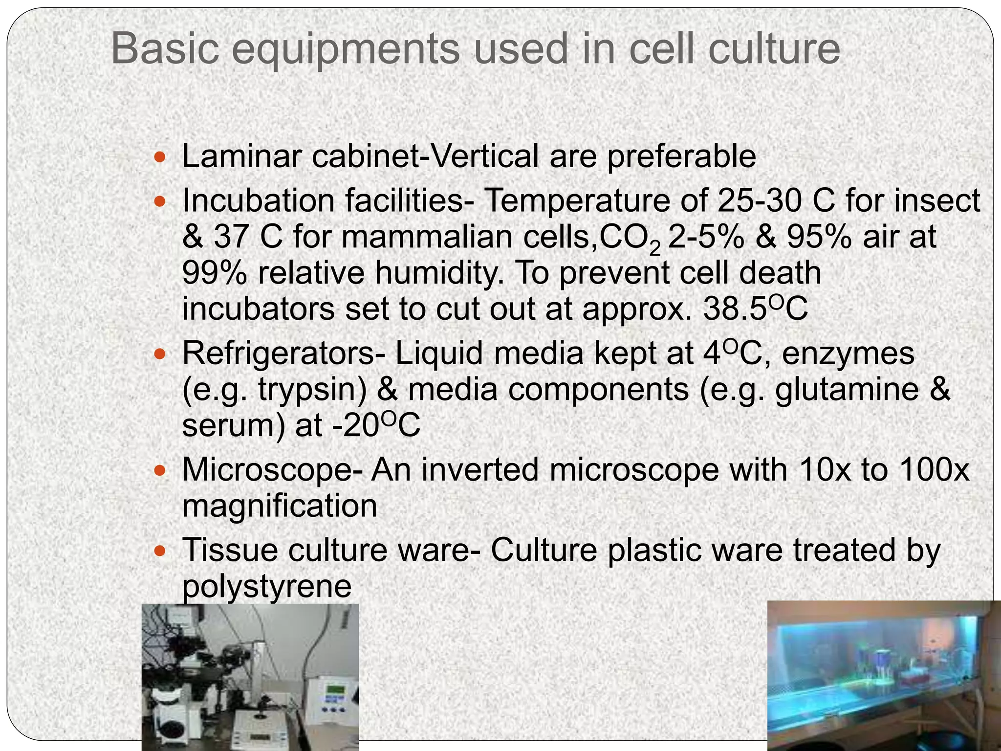 Basics of cell culture | PPT