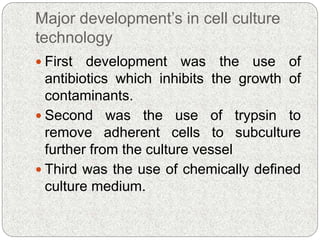Basics of cell culture | PPT