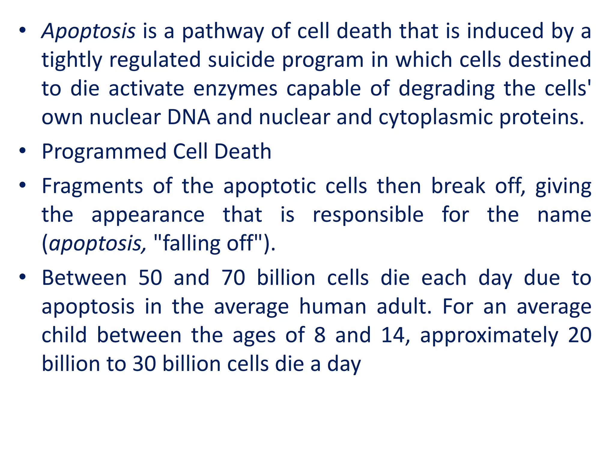 Basics of cellular aging and | PPTX