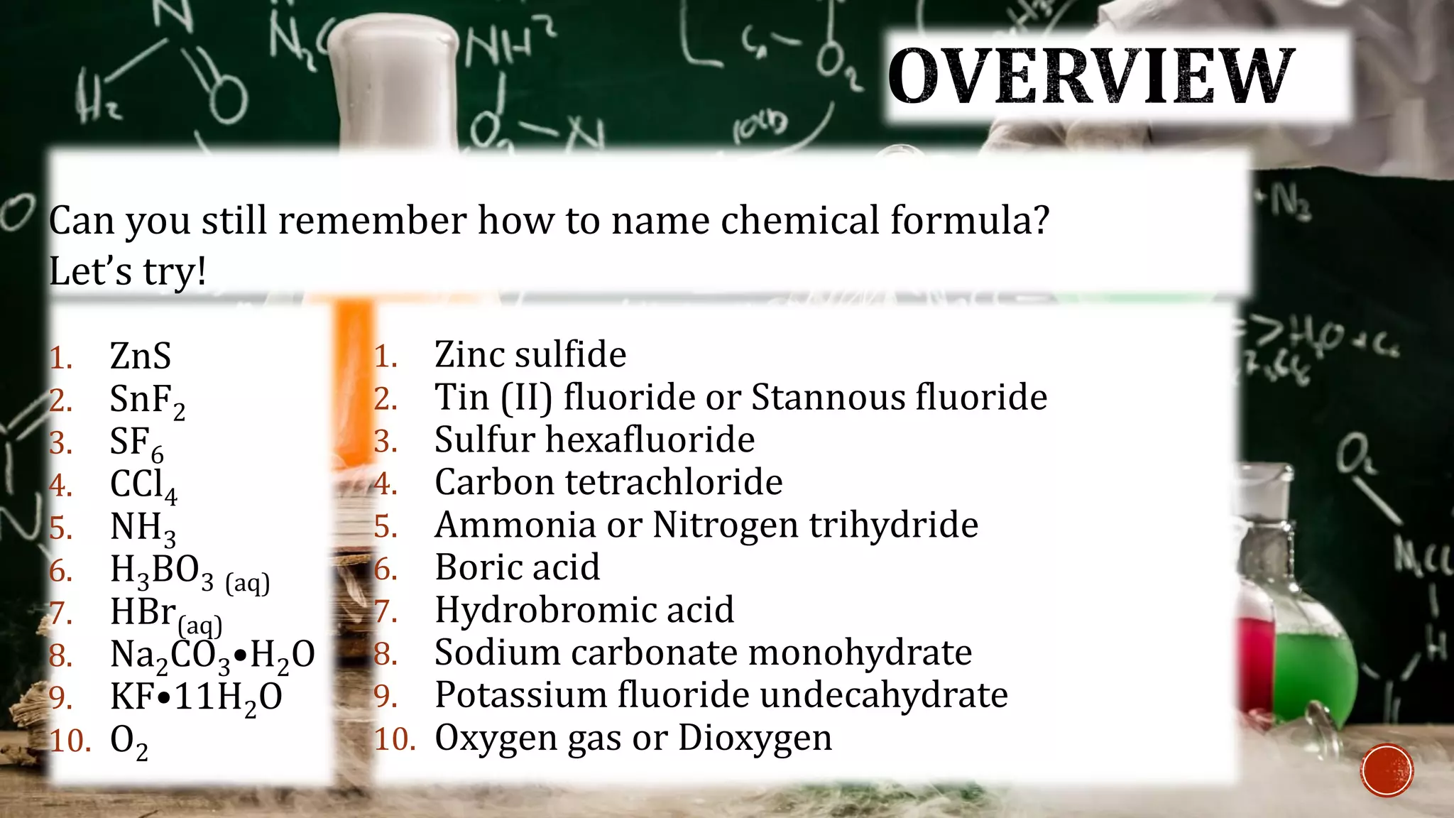 Basics of Chemical Reactions | PPT