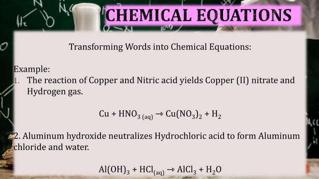 Basics of Chemical Reactions | PPT